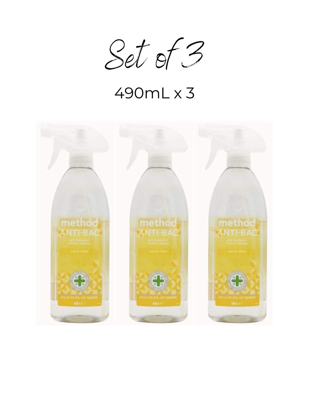 Method Multi-Purpose Cleaner 490mL - Set of 3 | Eco Dog & Cat