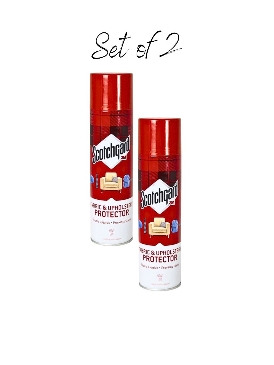 3M Scotchgard Fabric Upholstery Protector Spray - Set of 2