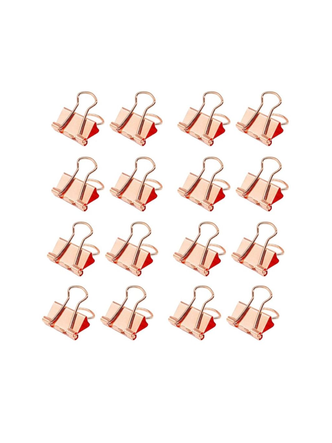 Mini Foldback Clips 15mm - Rose Gold | Eco Dog & Cat